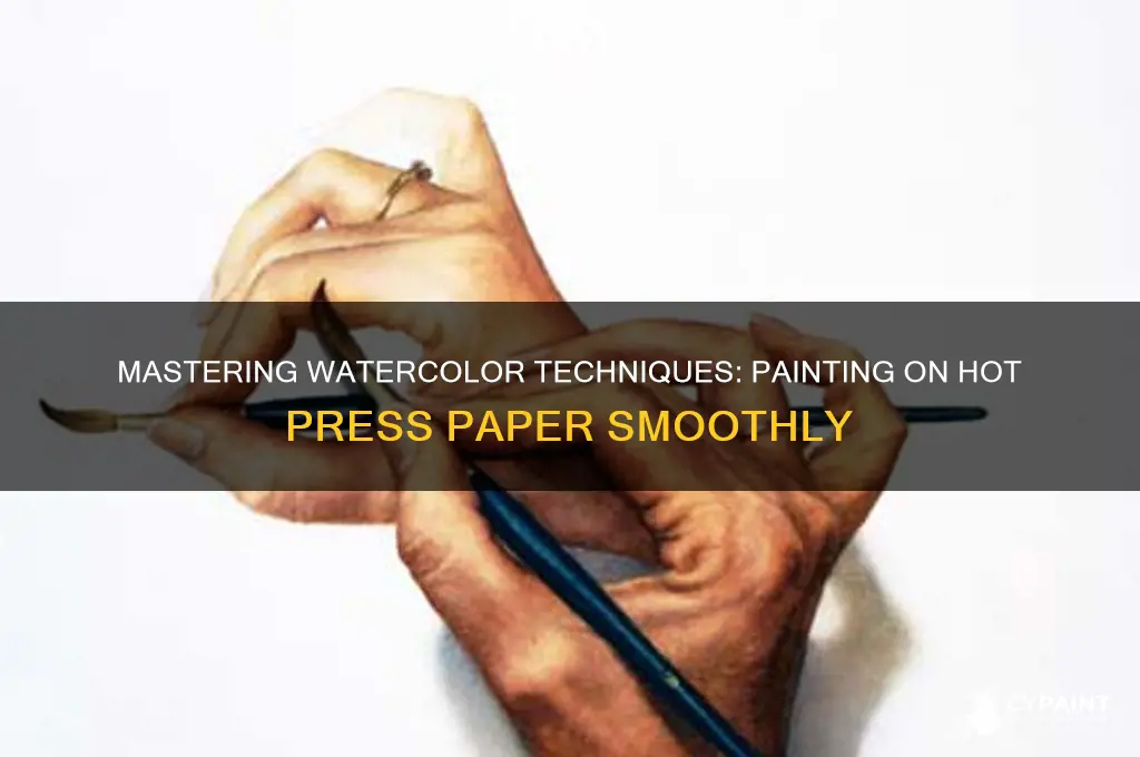 Mastering Watercolor Techniques: Painting On Hot Press Paper Smoothly ...