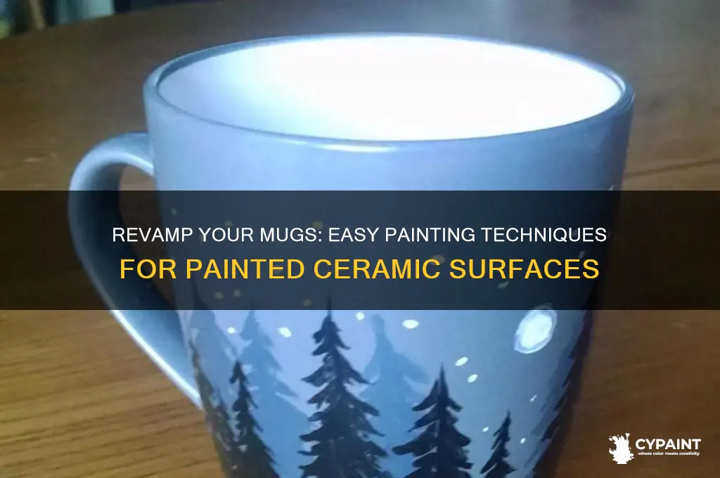 Revamp Your Mugs: Easy Painting Techniques For Painted Ceramic Surfaces ...