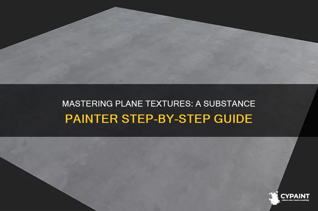 Mastering Plane Textures: A Substance Painter Step-By-Step Guide | CyPaint