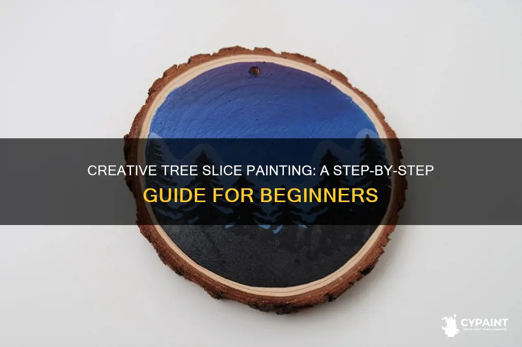 Creative Tree Slice Painting: A Step-By-Step Guide For Beginners | CyPaint