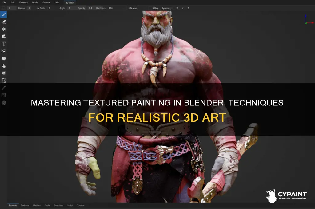 Mastering Textured Painting In Blender: Techniques For Realistic 3D Art ...