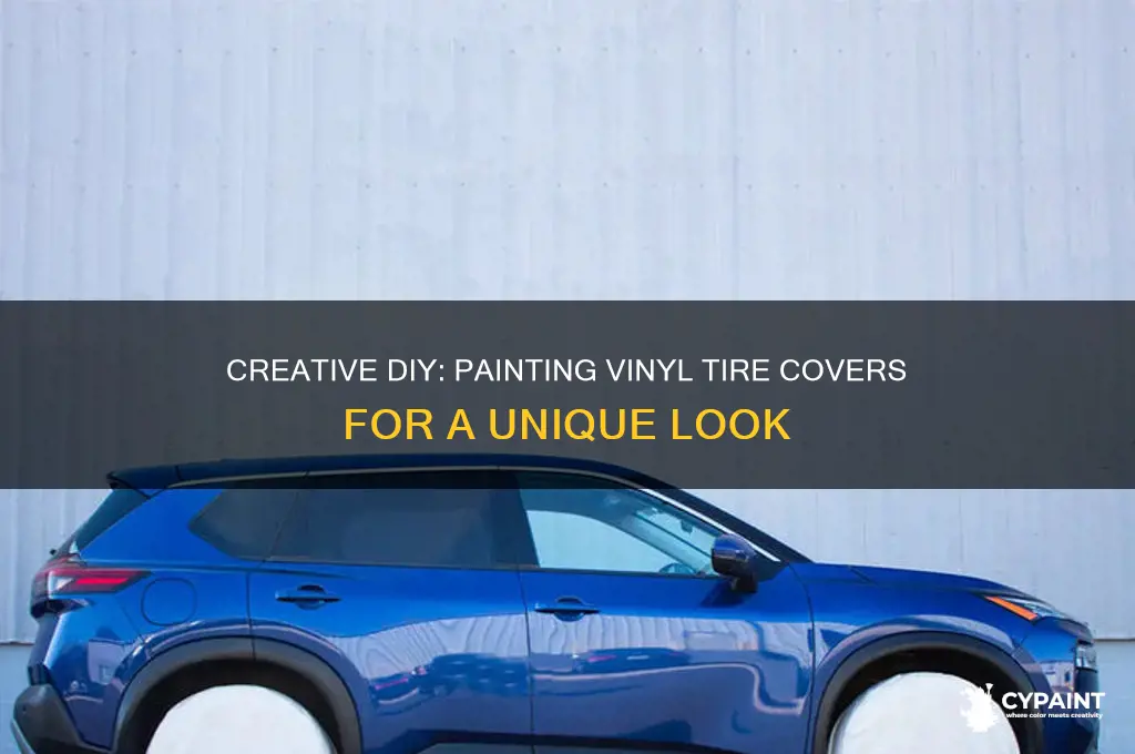 Creative Diy: Painting Vinyl Tire Covers For A Unique Look | CyPaint