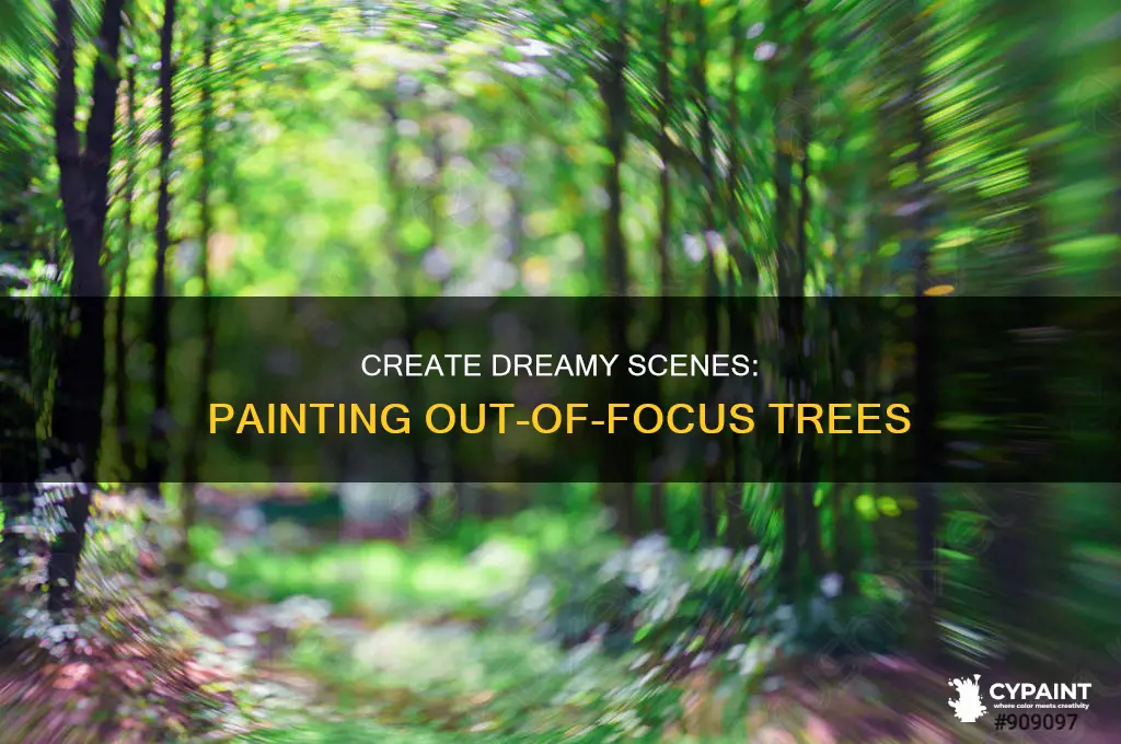 Create Dreamy Scenes: Painting Out-Of-Focus Trees | CyPaint