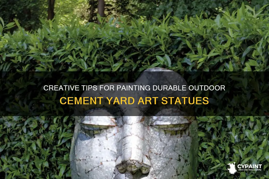 Creative Tips For Painting Durable Outdoor Cement Yard Art Statues ...