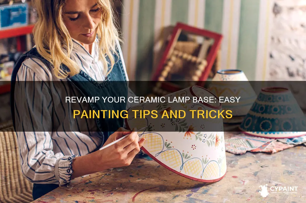 Revamp Your Ceramic Lamp Base: Easy Painting Tips And Tricks | CyPaint