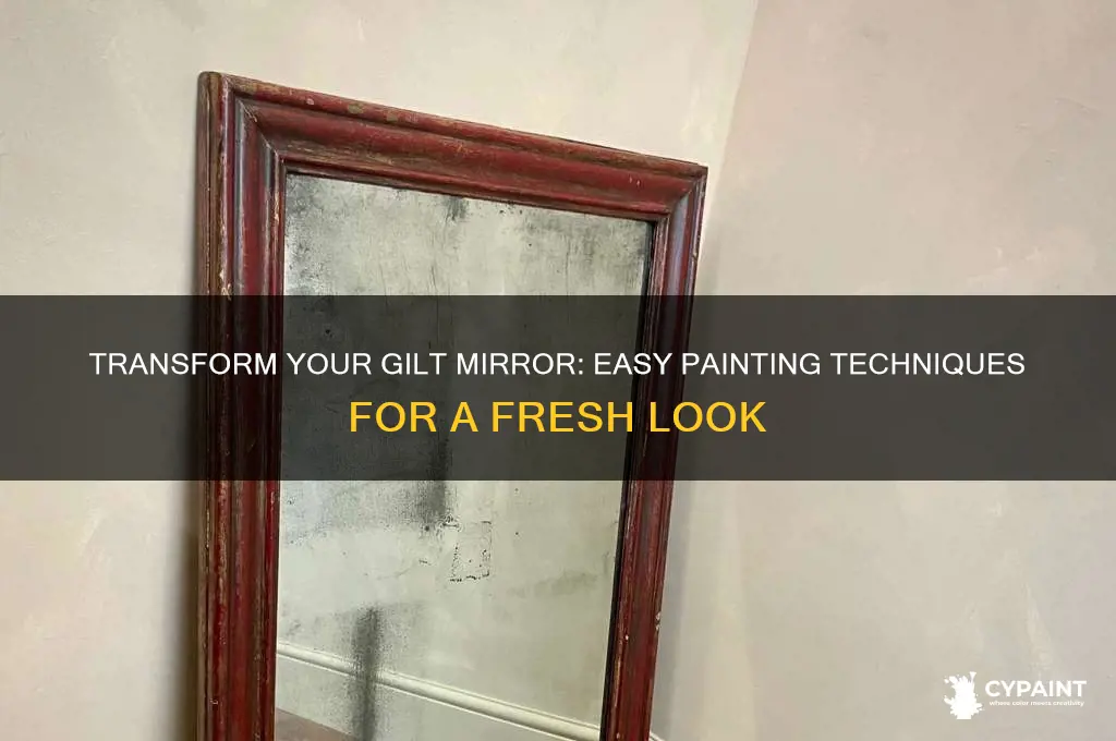 Transform Your Gilt Mirror: Easy Painting Techniques For A Fresh Look ...