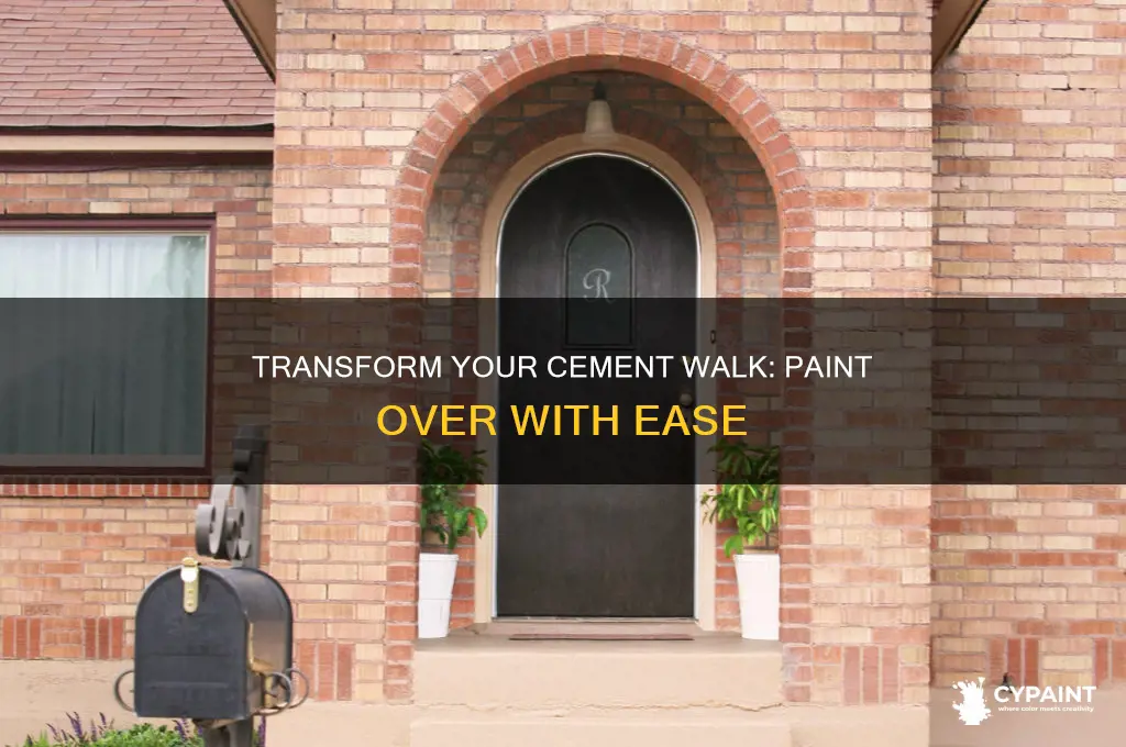 Transform Your Cement Walk: Paint Over With Ease | CyPaint