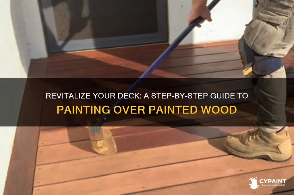 Revitalize Your Deck: A Step-By-Step Guide To Painting Over Painted ...