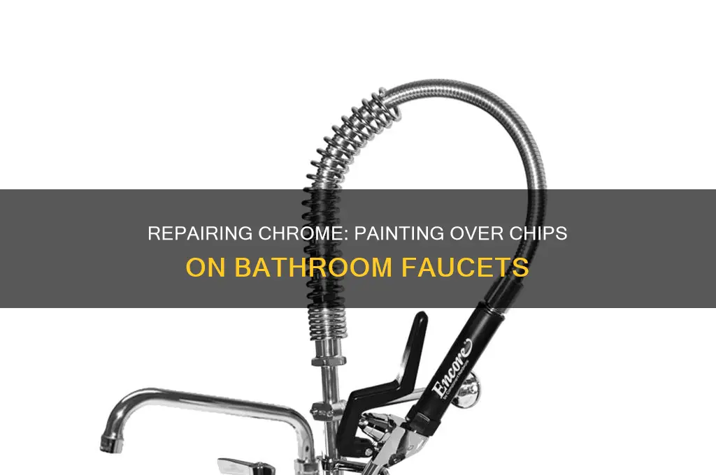 Repairing Chrome: Painting Over Chips On Bathroom Faucets | CyPaint