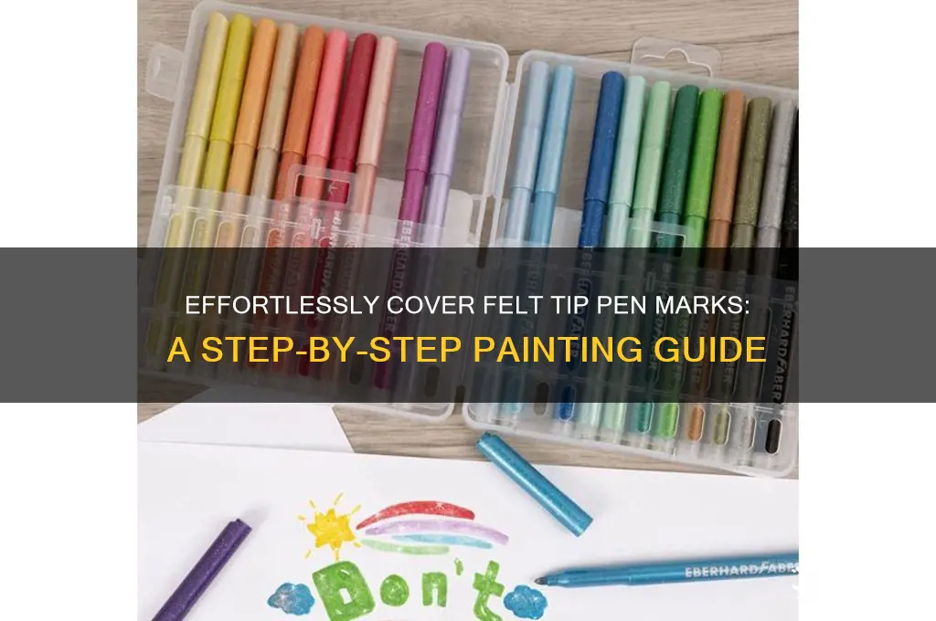 Effortlessly Cover Felt Tip Pen Marks: A Step-By-Step Painting Guide ...
