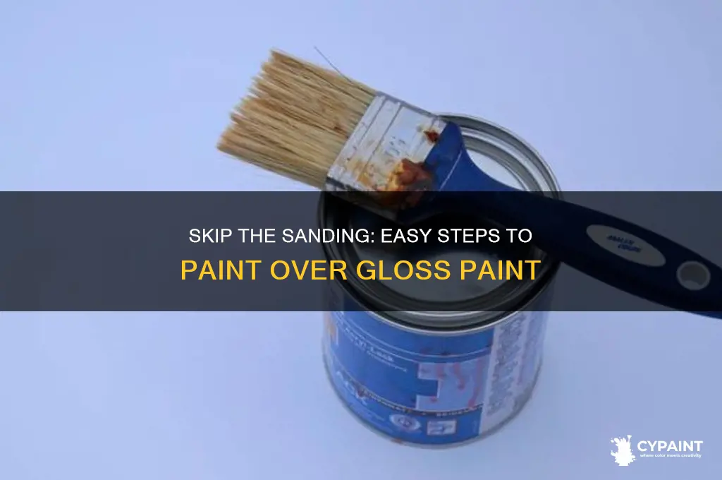 How To Paint Over Glossy Paint