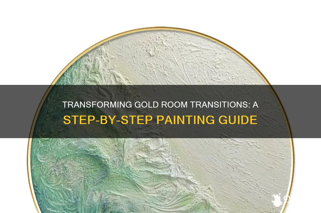 Transforming Gold Room Transitions: A Step-By-Step Painting Guide | CyPaint