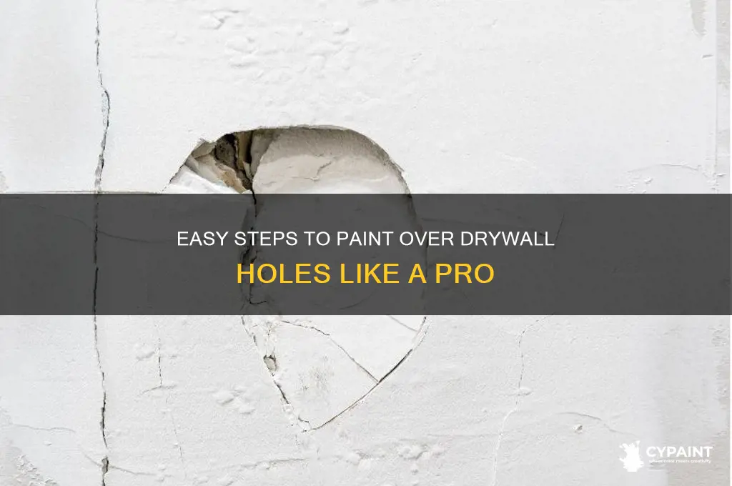 Easy Steps To Paint Over Drywall Holes Like A Pro | CyPaint