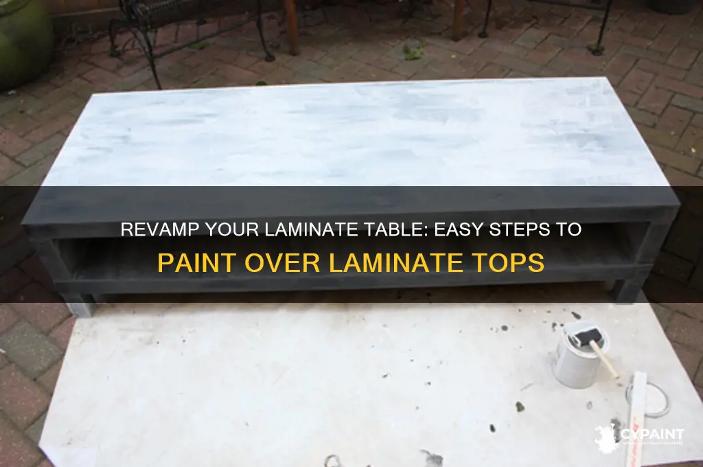 Revamp Your Laminate Table: Easy Steps To Paint Over Laminate Tops ...