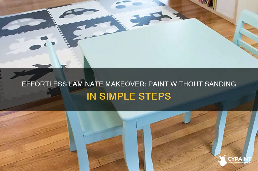 Effortless Laminate Makeover: Paint Without Sanding In Simple Steps ...