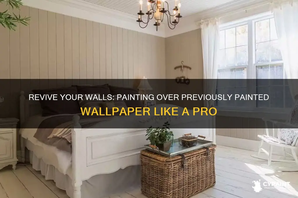 Revive Your Walls: Painting Over Previously Painted Wallpaper Like A ...