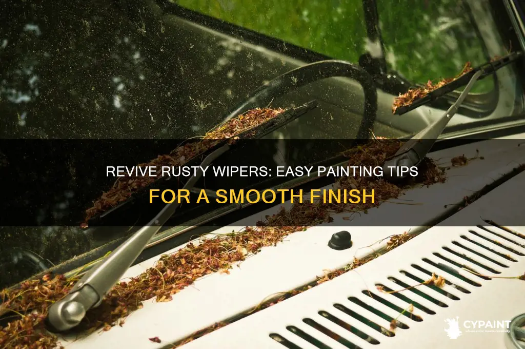 Revive Rusty Wipers: Easy Painting Tips For A Smooth Finish | CyPaint