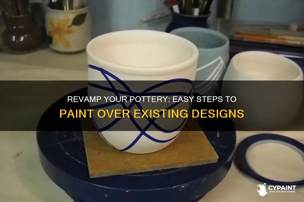 Revamp Your Pottery: Easy Steps To Paint Over Existing Designs | CyPaint