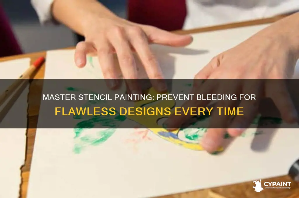 Master Stencil Painting: Prevent Bleeding For Flawless Designs Every ...