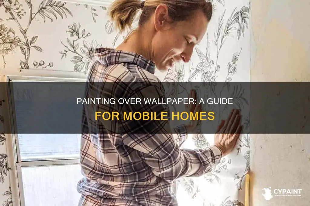 Painting Over Wallpaper: A Guide For Mobile Homes | CyPaint