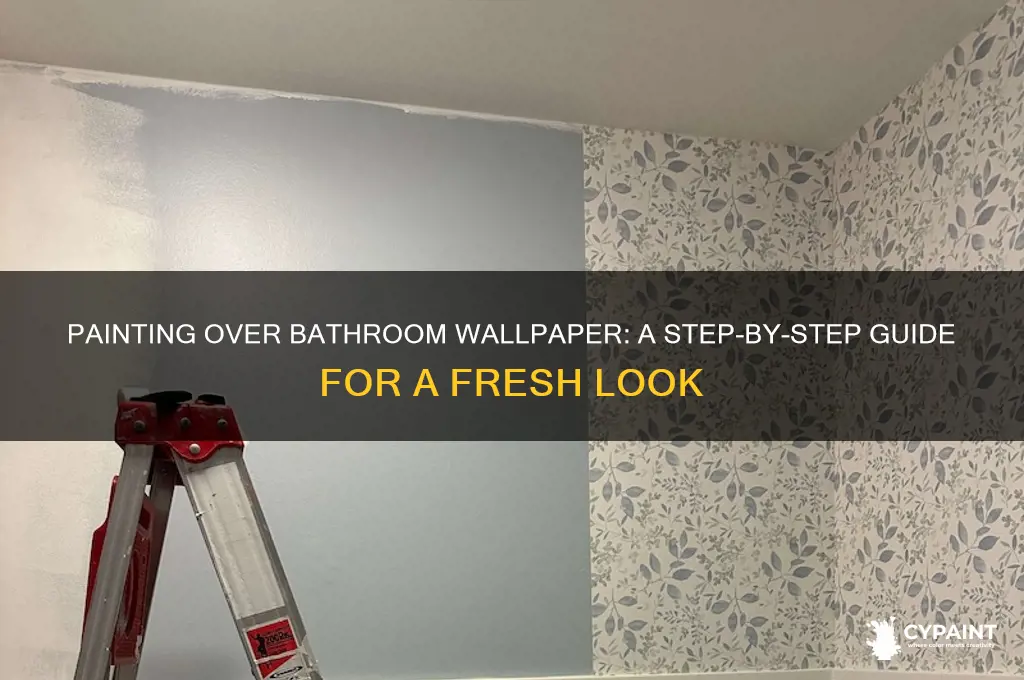 Painting Over Bathroom Wallpaper: A Step-By-Step Guide For A Fresh Look ...