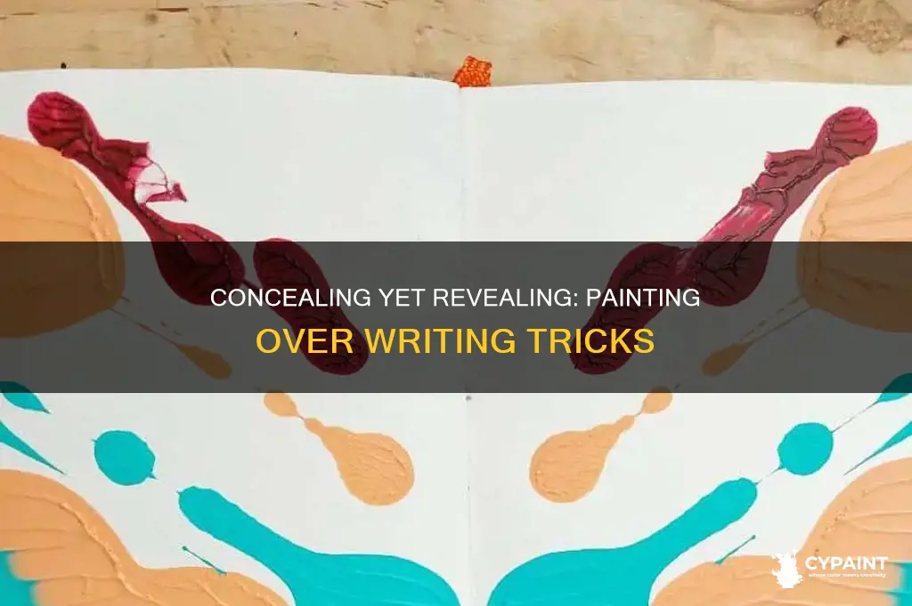 Concealing Yet Revealing: Painting Over Writing Tricks | CyPaint
