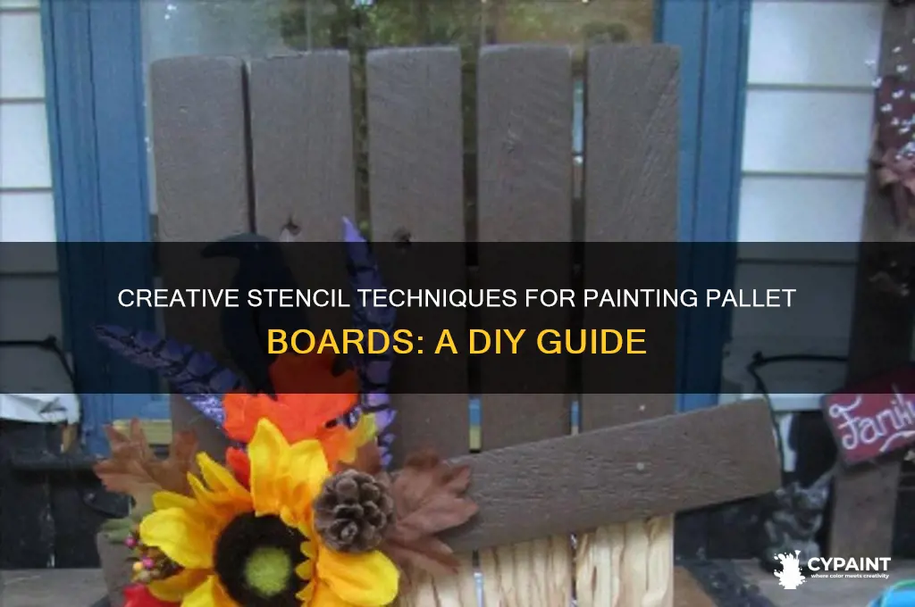 Creative Stencil Techniques For Painting Pallet Boards: A Diy Guide ...