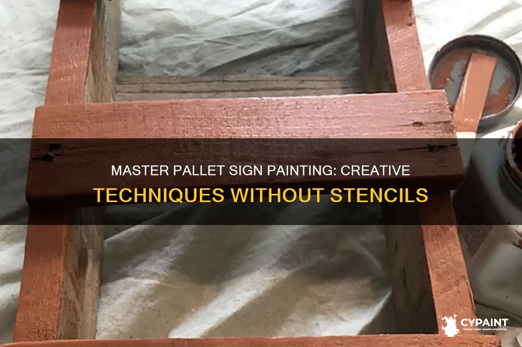 Master Pallet Sign Painting: Creative Techniques Without Stencils | CyPaint