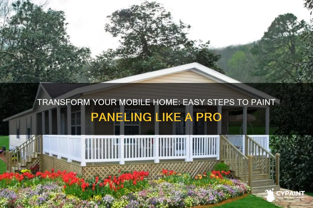 Transform Your Mobile Home: Easy Steps To Paint Paneling Like A Pro ...