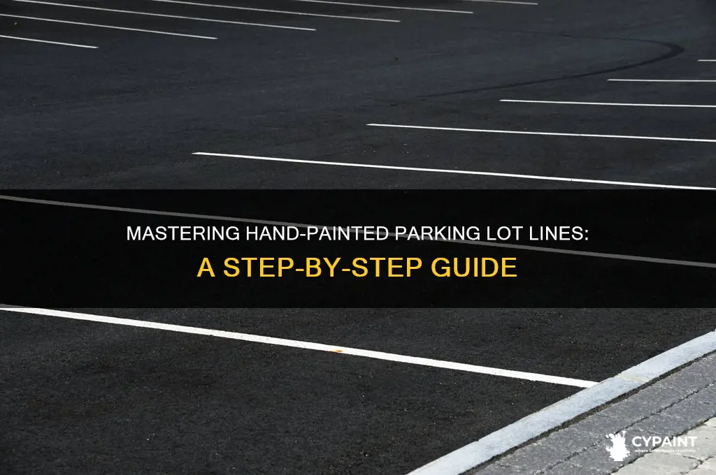 Mastering Hand-Painted Parking Lot Lines: A Step-By-Step Guide | CyPaint