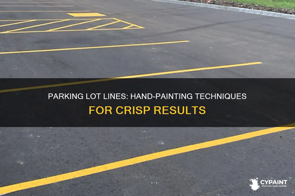 Parking Lot Lines: Hand-Painting Techniques For Crisp Results | CyPaint