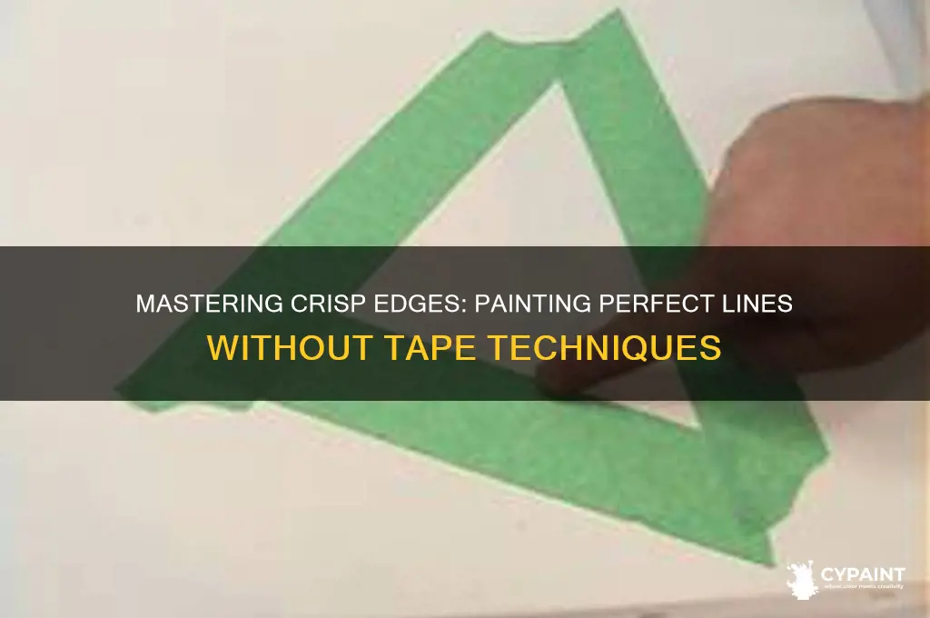Mastering Crisp Edges: Painting Perfect Lines Without Tape Techniques ...