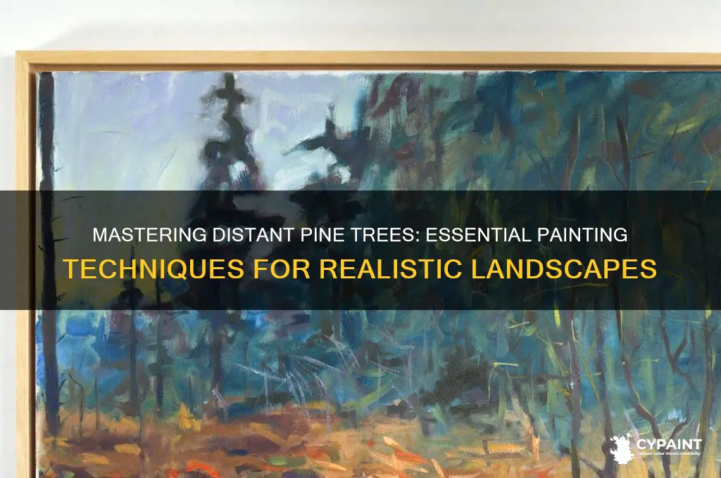Mastering Distant Pine Trees: Essential Painting Techniques For ...