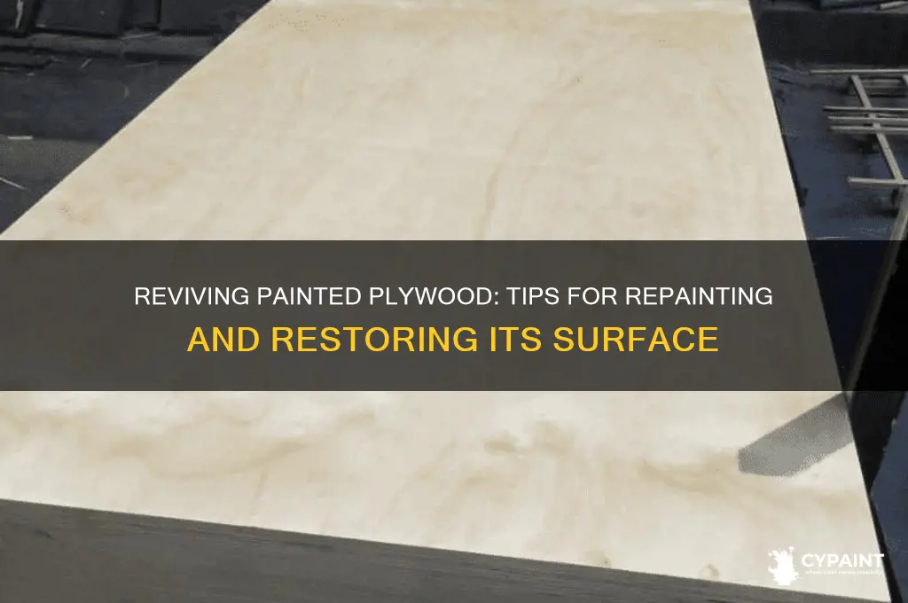 Reviving Painted Plywood: Tips For Repainting And Restoring Its Surface ...