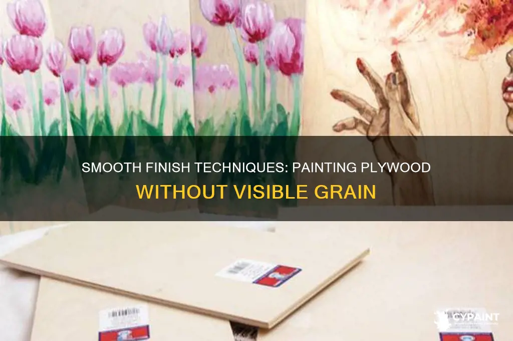 Smooth Finish Techniques: Painting Plywood Without Visible Grain | CyPaint