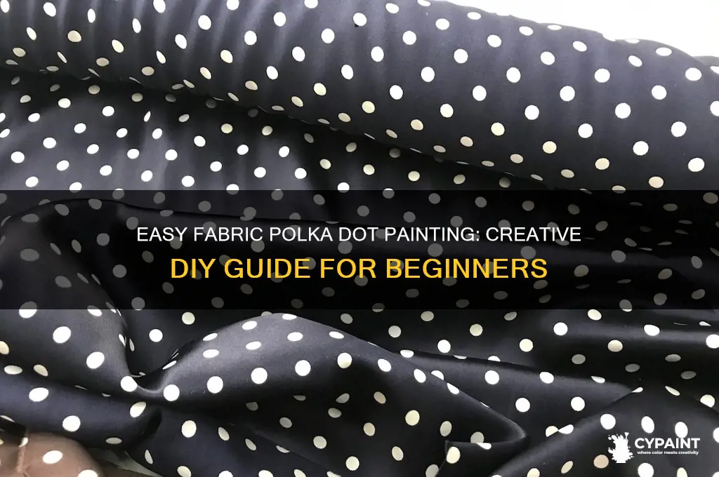 Easy Fabric Polka Dot Painting: Creative Diy Guide For Beginners | CyPaint