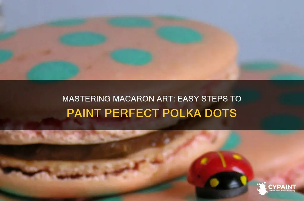 Mastering Macaron Art: Easy Steps To Paint Perfect Polka Dots | CyPaint