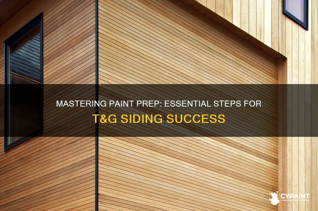 Mastering Paint Prep: Essential Steps For T&G Siding Success | CyPaint