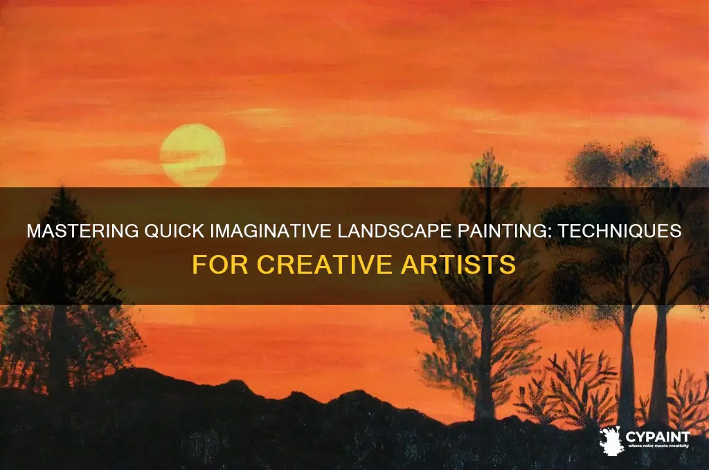 Mastering Quick Imaginative Landscape Painting: Techniques For Creative ...