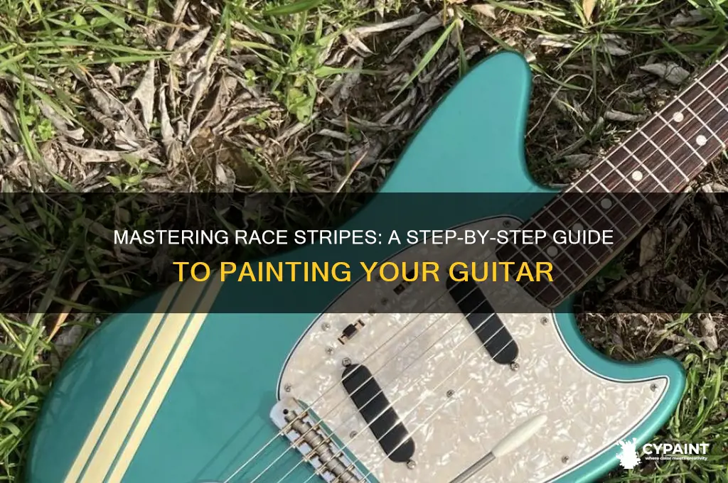 Mastering Race Stripes: A Step-By-Step Guide To Painting Your Guitar ...