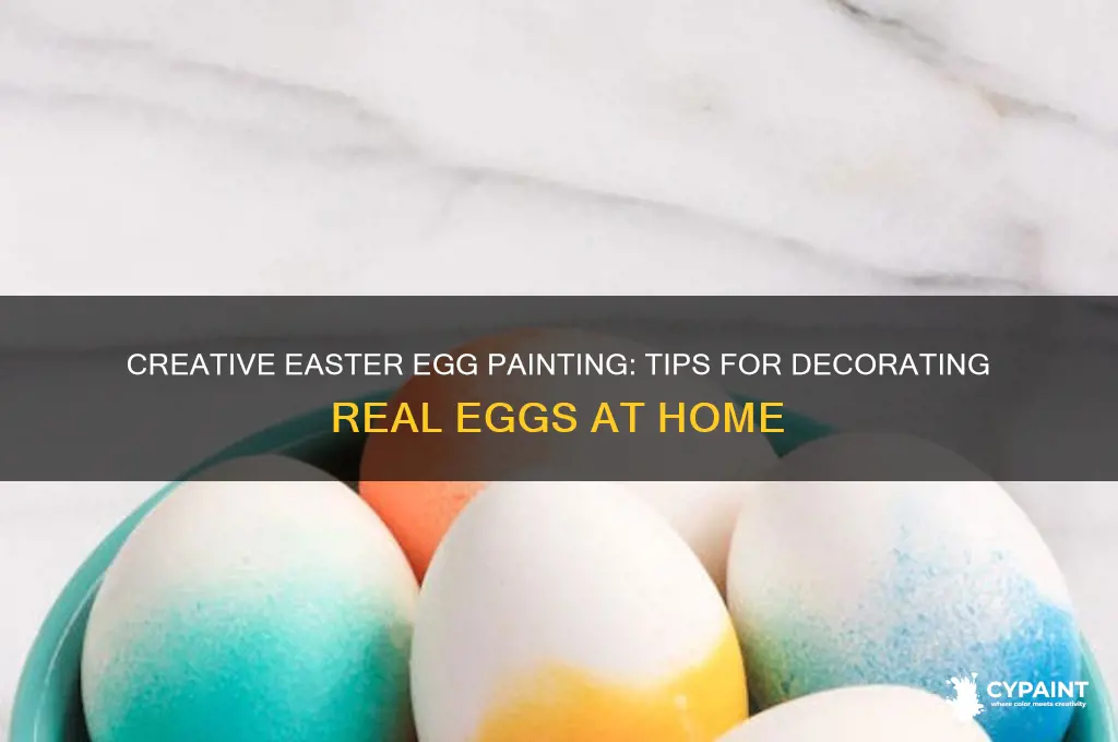 Creative Easter Egg Painting: Tips For Decorating Real Eggs At Home ...