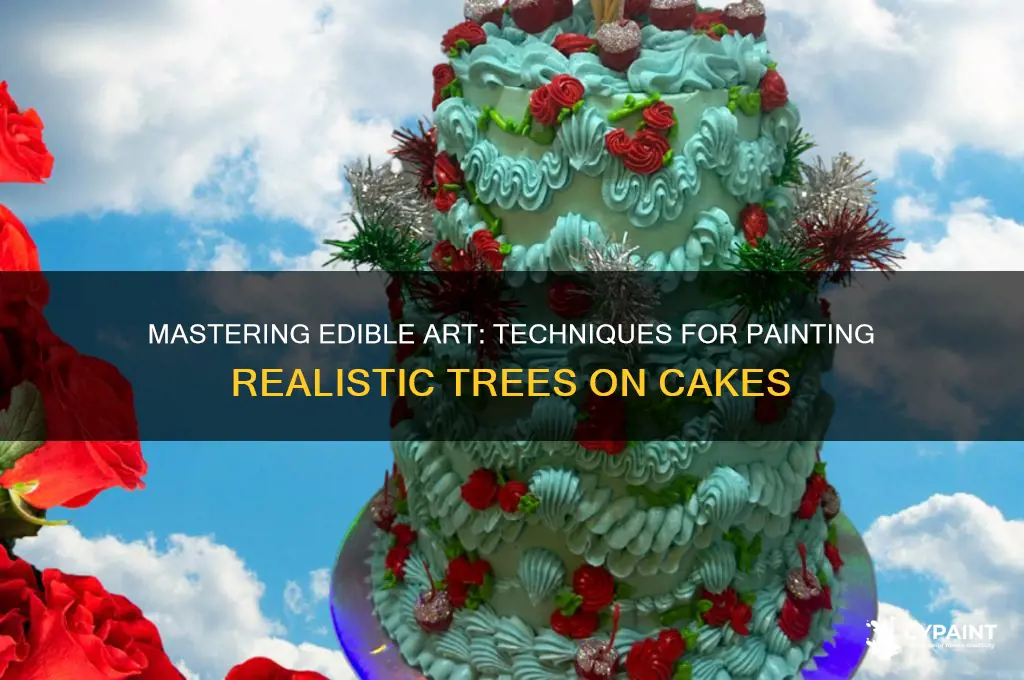 Mastering Edible Art: Techniques For Painting Realistic Trees On Cakes ...