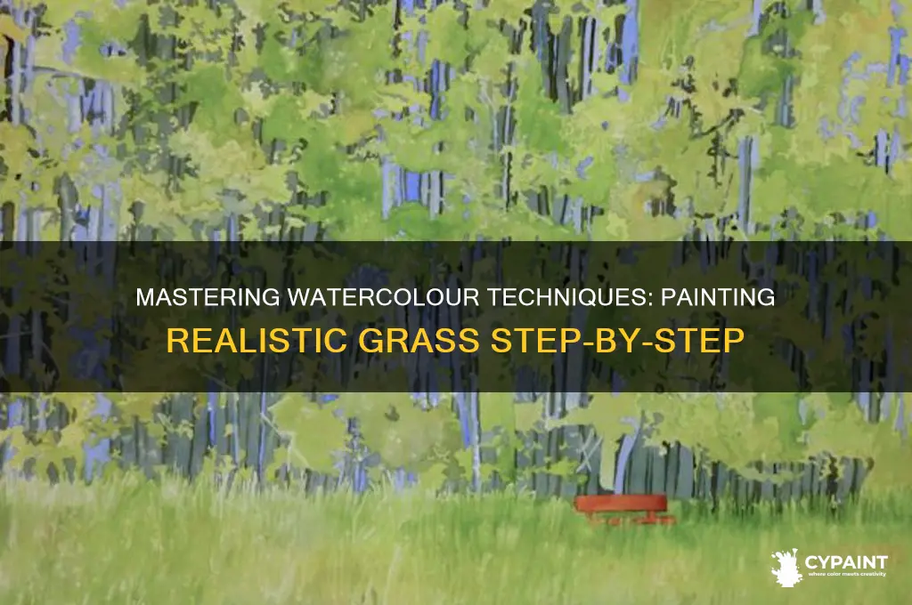 Mastering Watercolour Techniques: Painting Realistic Grass Step-By-Step ...