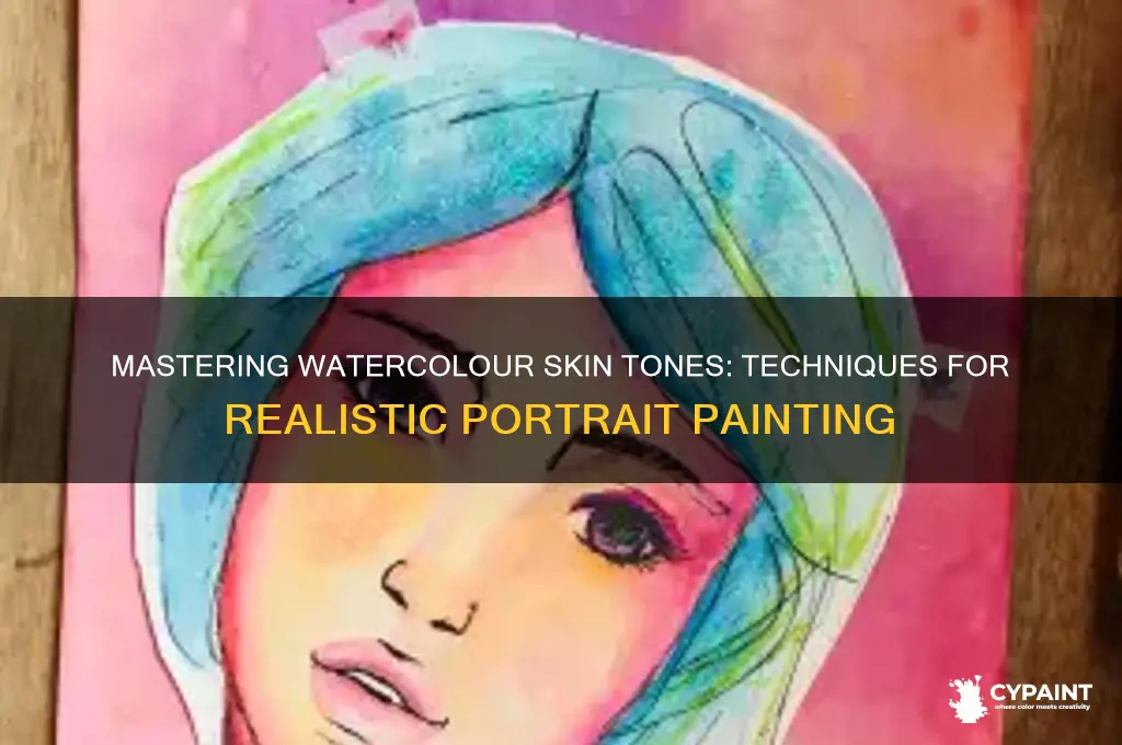 Mastering Watercolour Skin Tones: Techniques For Realistic Portrait ...