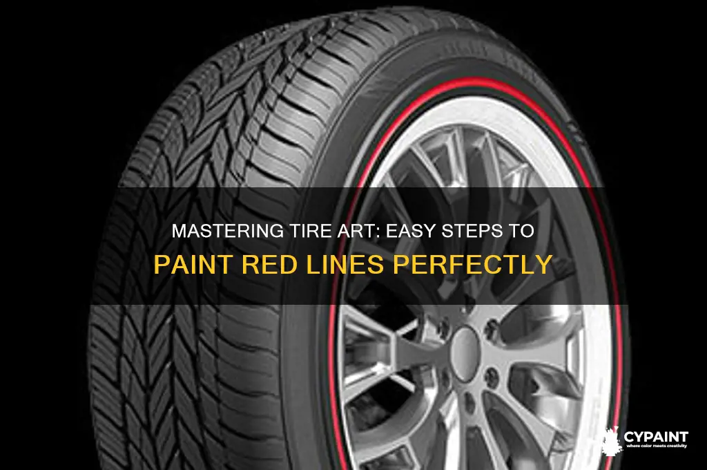 Mastering Tire Art: Easy Steps To Paint Red Lines Perfectly | CyPaint