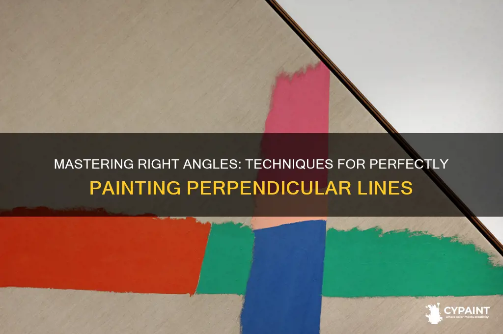 Mastering Right Angles: Techniques For Perfectly Painting Perpendicular ...