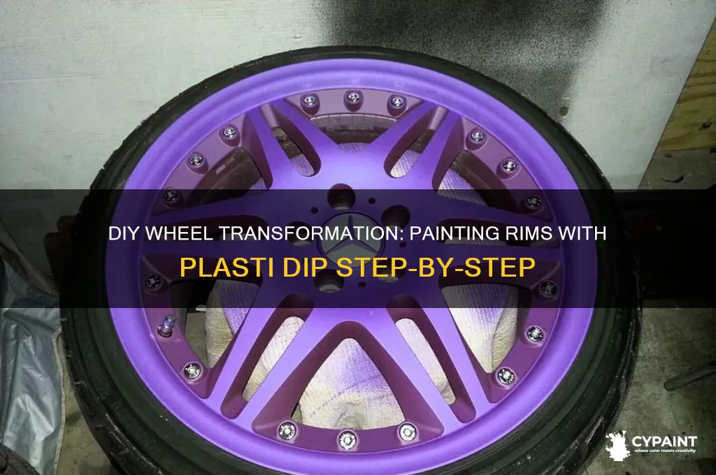 Diy Wheel Transformation: Painting Rims With Plasti Dip Step-By-Step ...