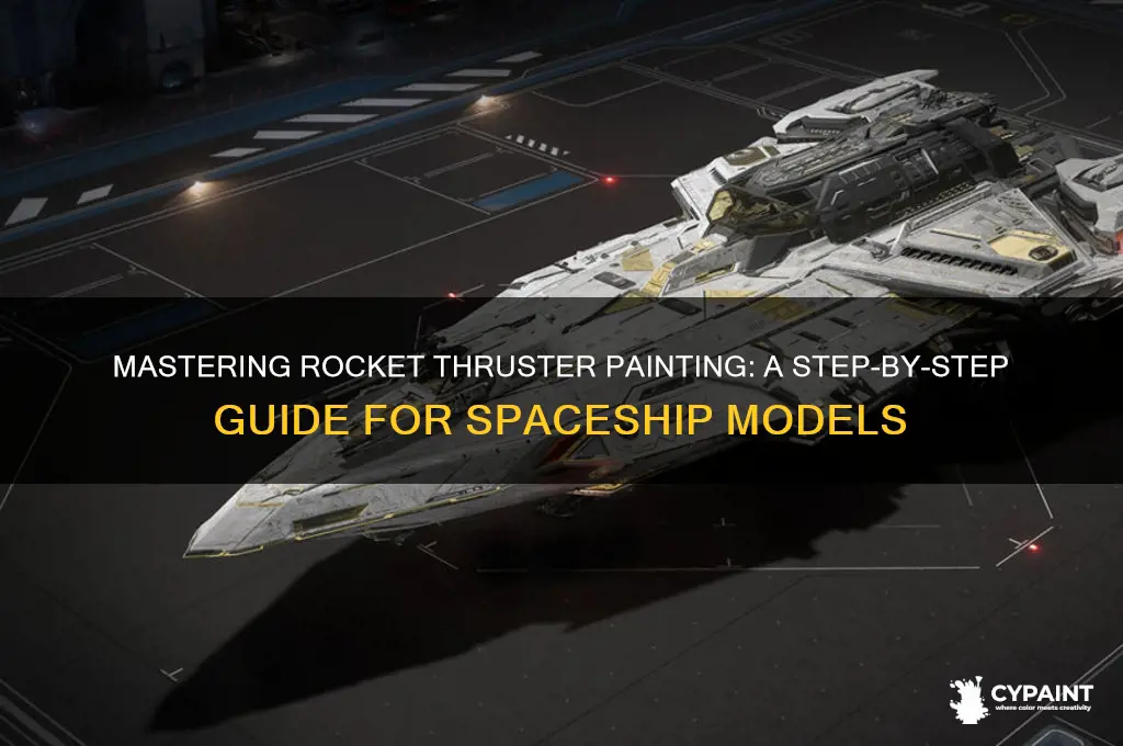 Mastering Rocket Thruster Painting: A Step-By-Step Guide For Spaceship ...