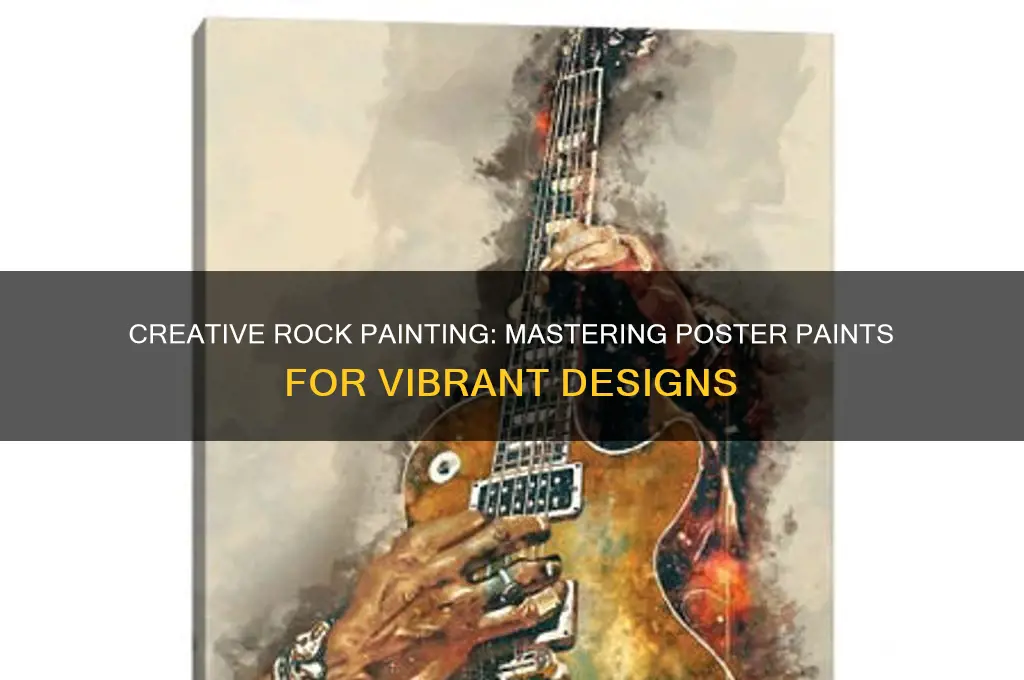Creative Rock Painting: Mastering Poster Paints For Vibrant Designs ...