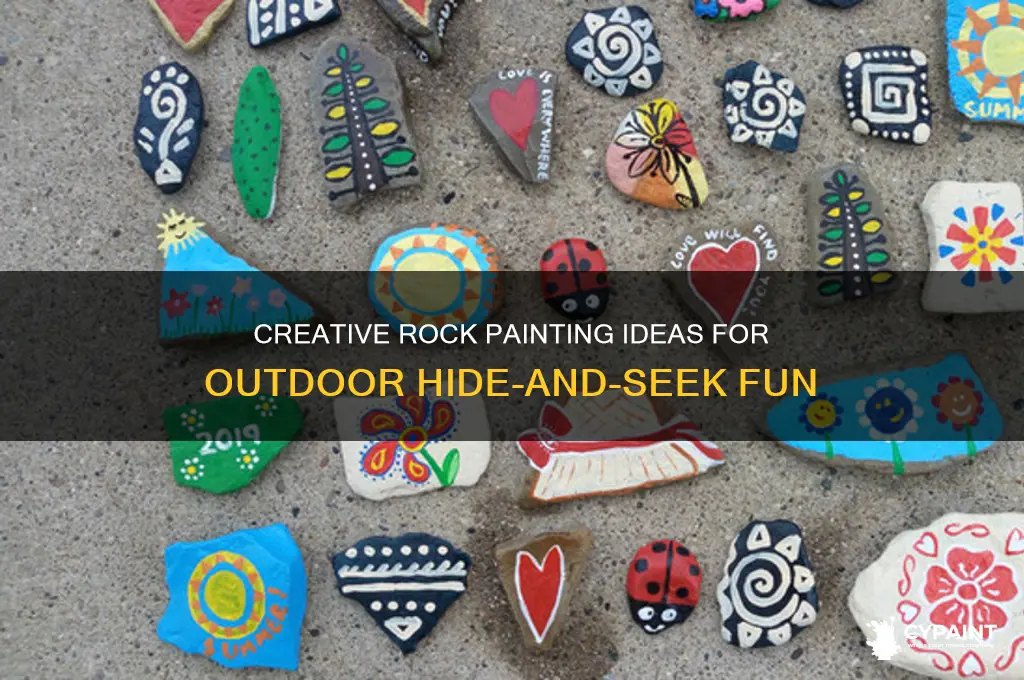 Creative Rock Painting Ideas For Outdoor Hide-And-Seek Fun | CyPaint